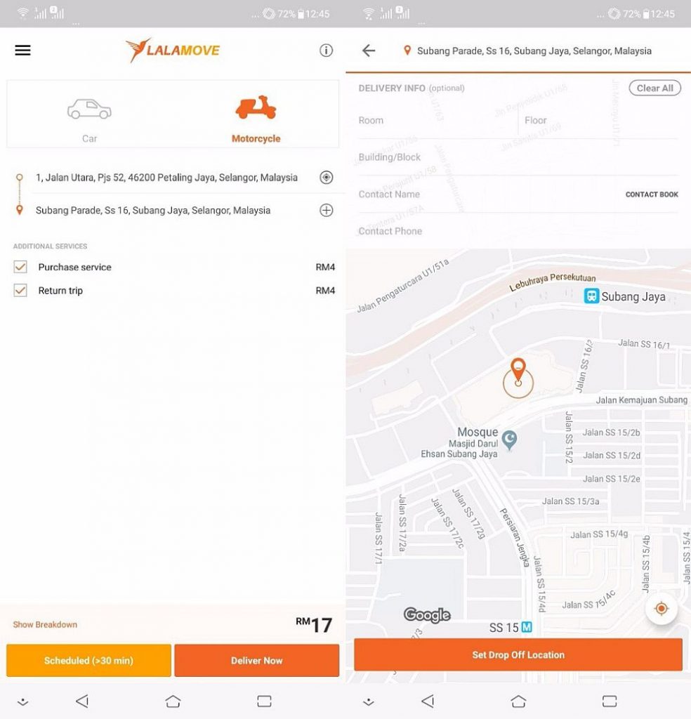 Servis "Grab" Untuk Barang, Lalamove, Dilancarkan Di Malaysia ...