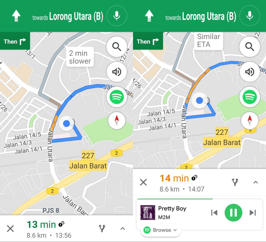Memandu dengan lebih tenang bersama Google Maps dan Spotify - SoyaCincau.com
