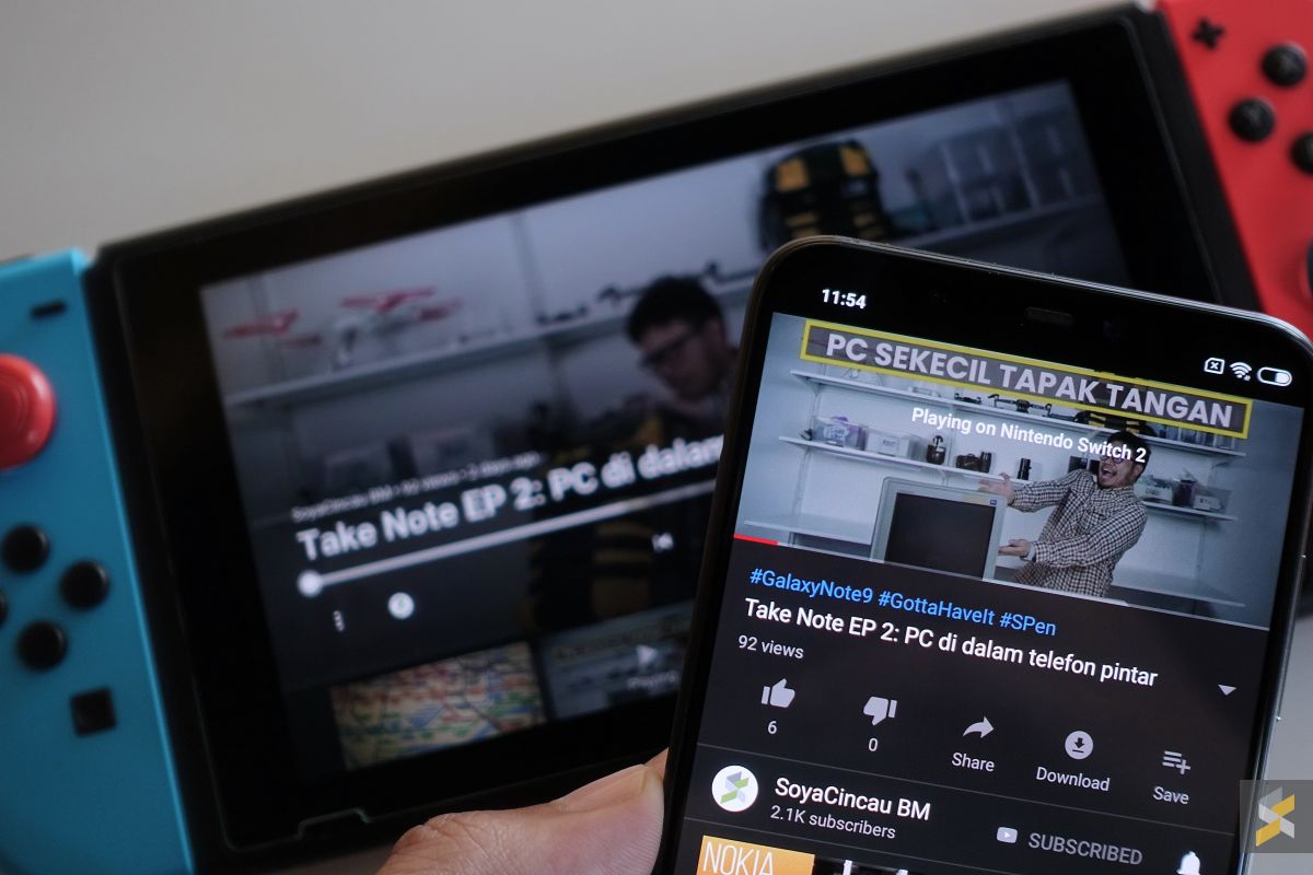 Ciri Penting APP YouTube Di Nintendo Switch Yang Anda Kena Tahu ...