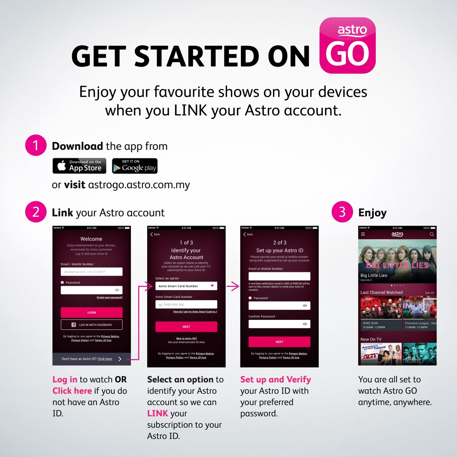 Astro GO disegarkan semula dengan rupa baru yang lebih mudah digunakan ...