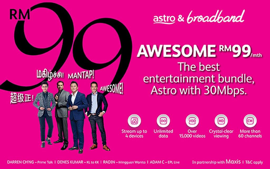 Astro Broadband kini menawarkan internet tanpa had berkelajuan 300mbps ...