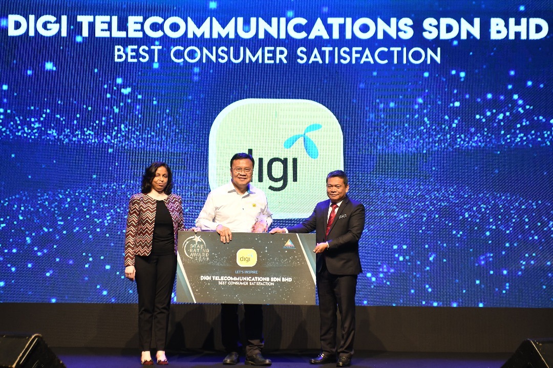 Digi rangkul 3 dari 8 anugerah terbaik Star Rating Award 2018 anjuran ...
