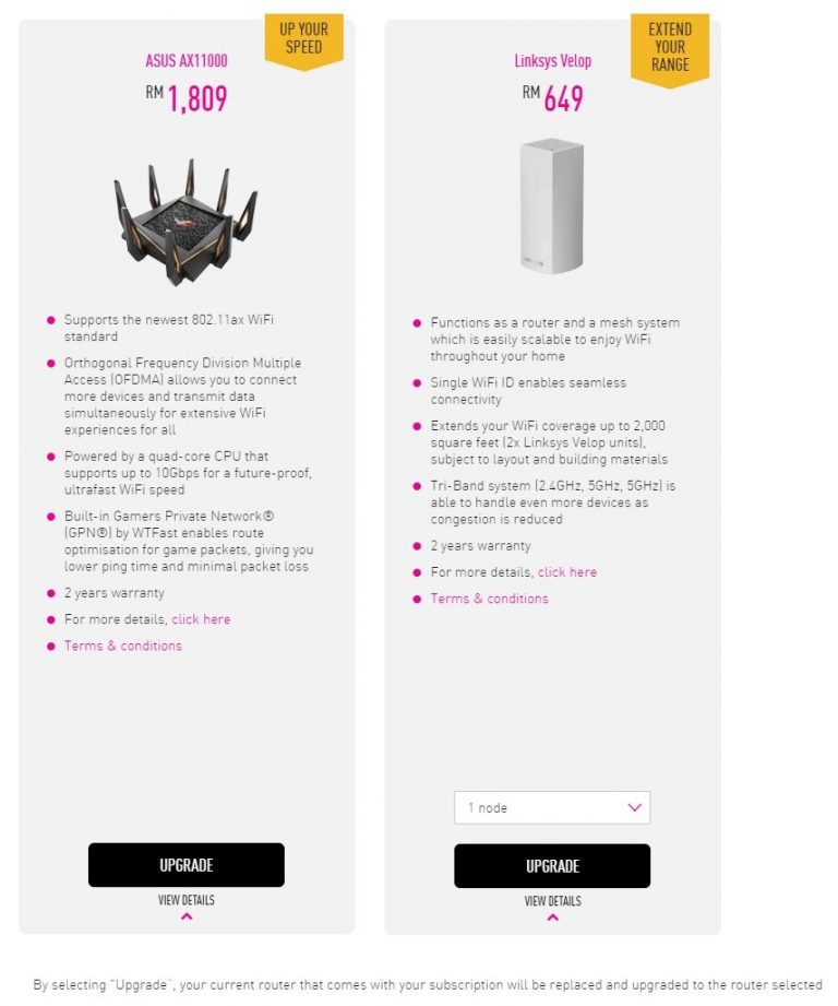 TIME tawar lebih banyak router untuk pelanggan di rumah dan perniagaan ...