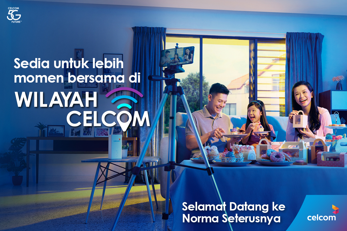Celcom sedia dengan rangkaian terkini untuk anda terus nikmati momen ...