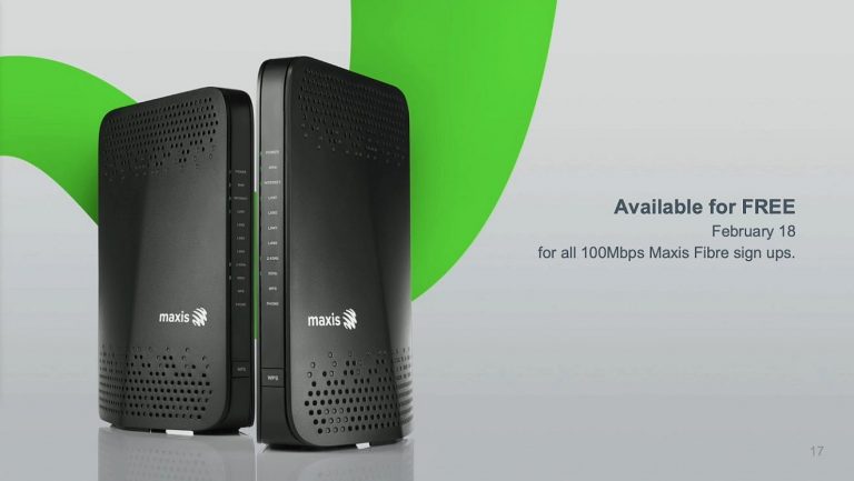 Maxis Home Fibre kini hadir dengan router mesh WiFi 6 secara percuma ...