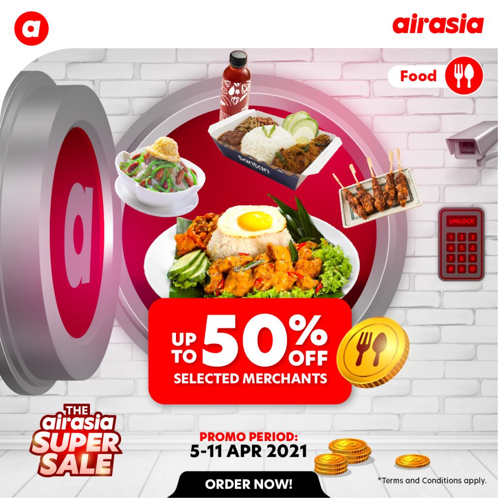 Jualan Super AirAsia ada diskaun sehingga 70% untuk produk segar ...