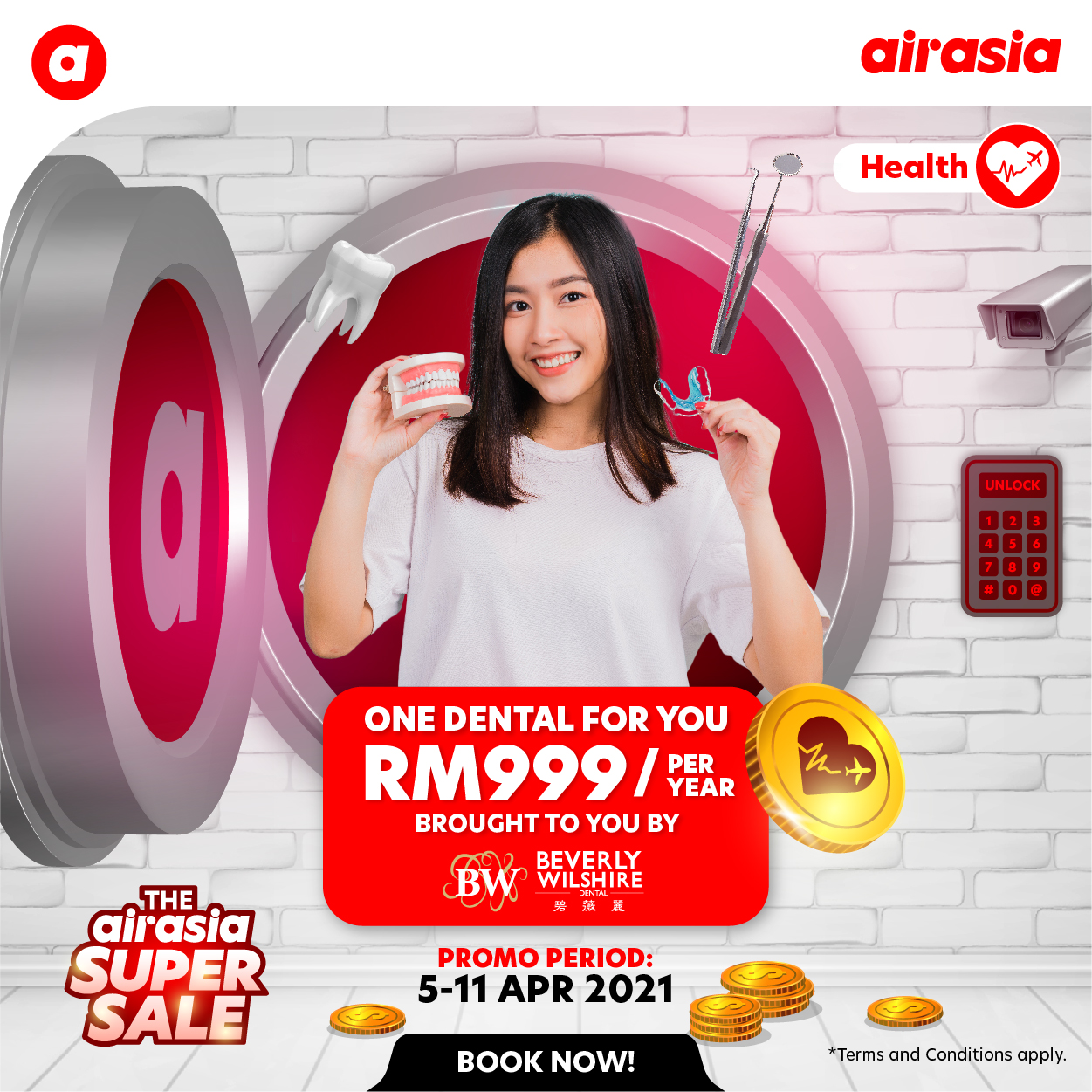 Jualan Super AirAsia ada diskaun sehingga 70% untuk produk segar ...