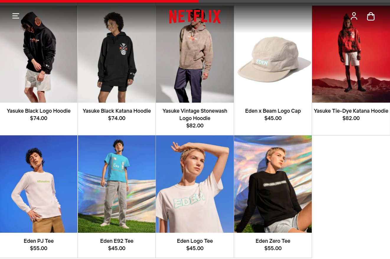 Netflix.Shop dibuka, menjual barangan eksklusif siri popular Netflix ...