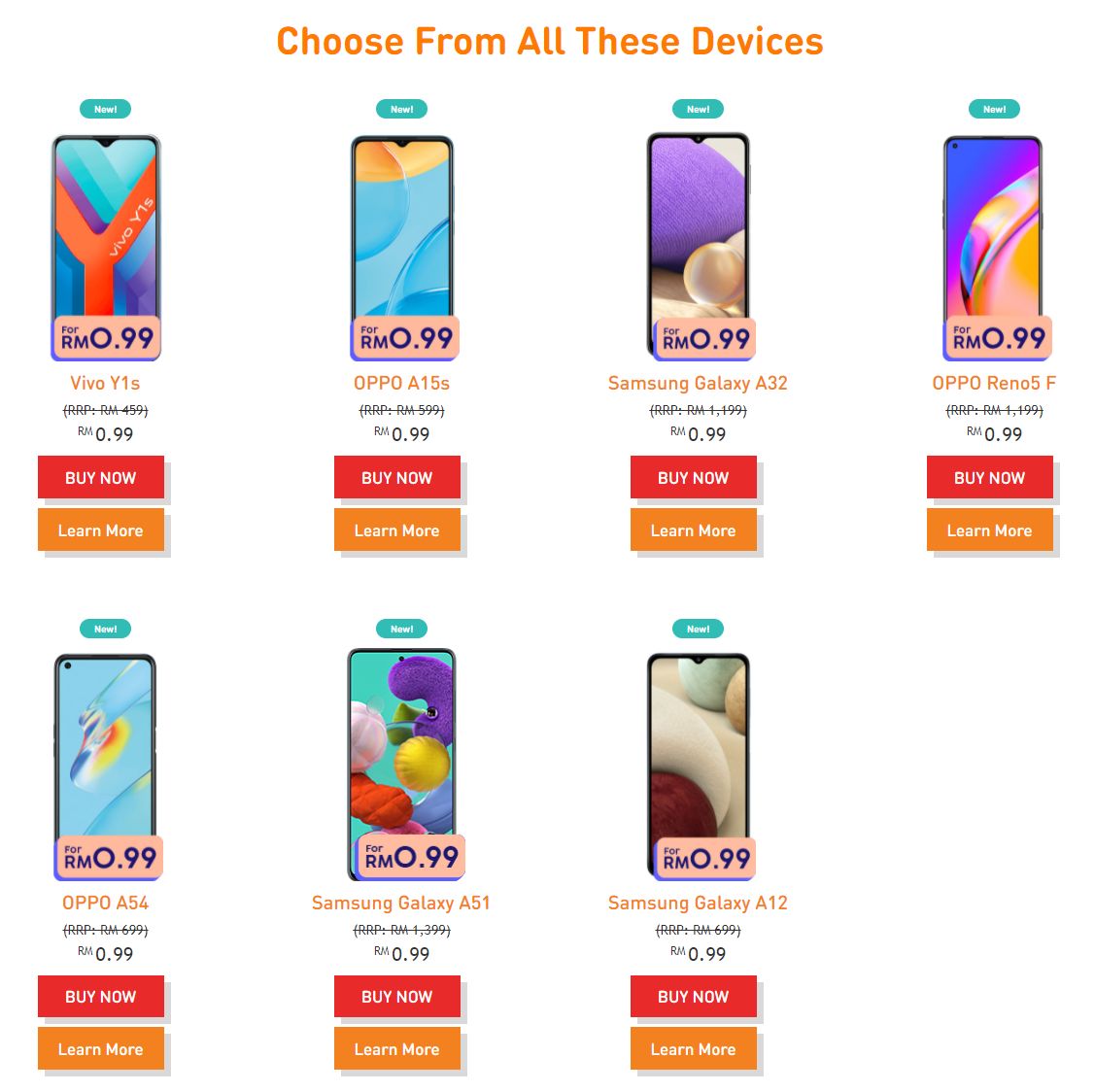 U Mobile: Senarai 7 peranti RM0.99 yang ditawarkan dibawah Pakej ...