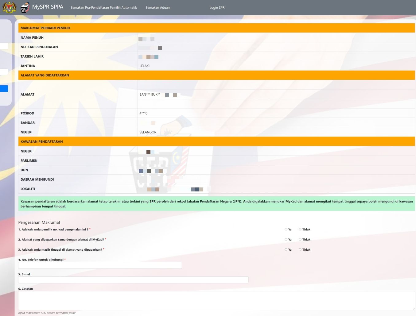 Undi 18: Portal semak pendaftaran pengundi 18 tahun kini aktif sehingga ...