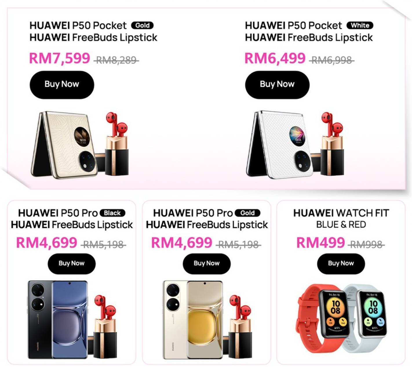 PROMO: Jualan Mega Huawei x Shopee pada 15 Mac ada diskaun sehingga 73% ...