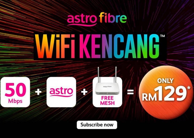 Astro Fibre dilancar, jalur lebar tetap dengan rebat sehingga RM39 sebulan - SoyaCincau.com