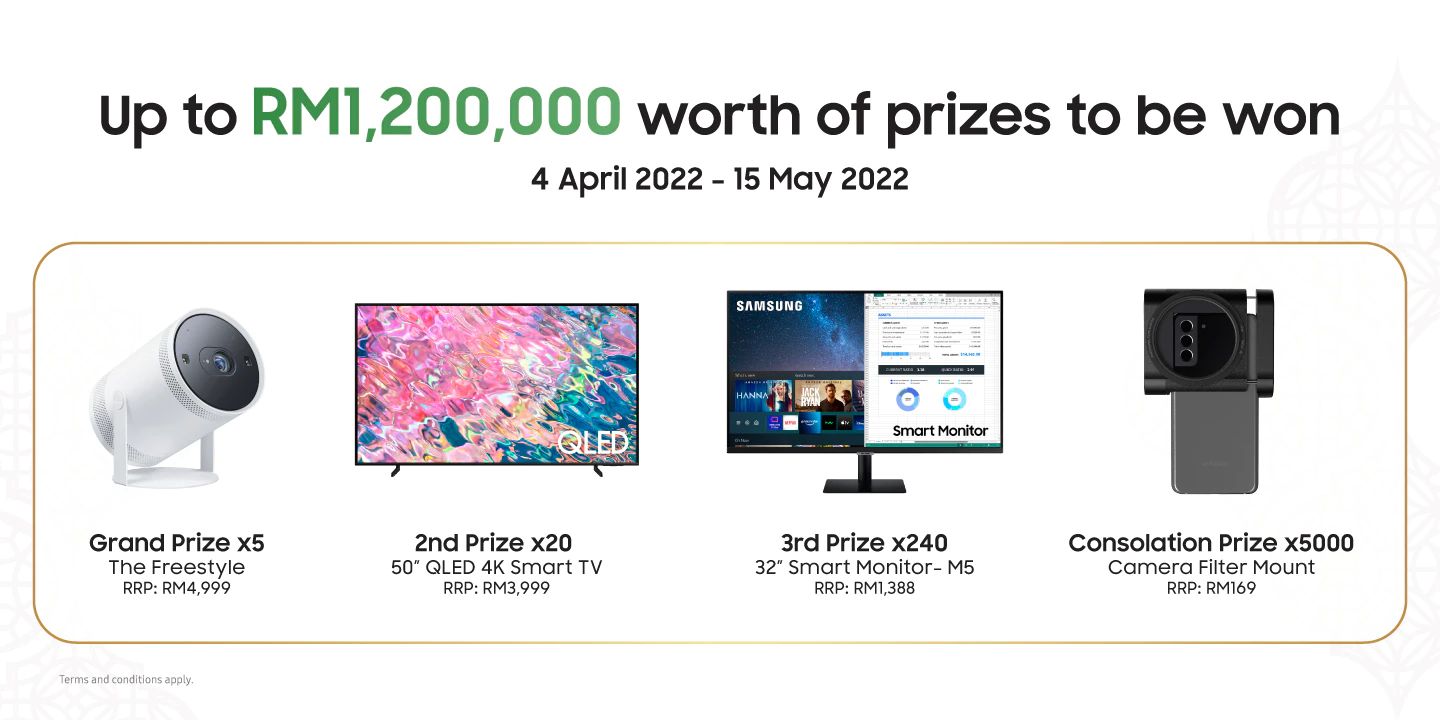 240 unit Smart Monitor M5 untuk direbut menerusi kempen Samsung Impian ...