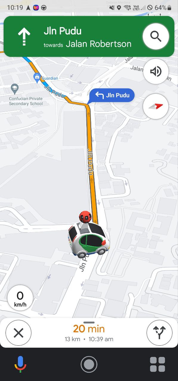 Google Maps tawar ikon kereta Google Street sewaktu anda bernavigasi ...