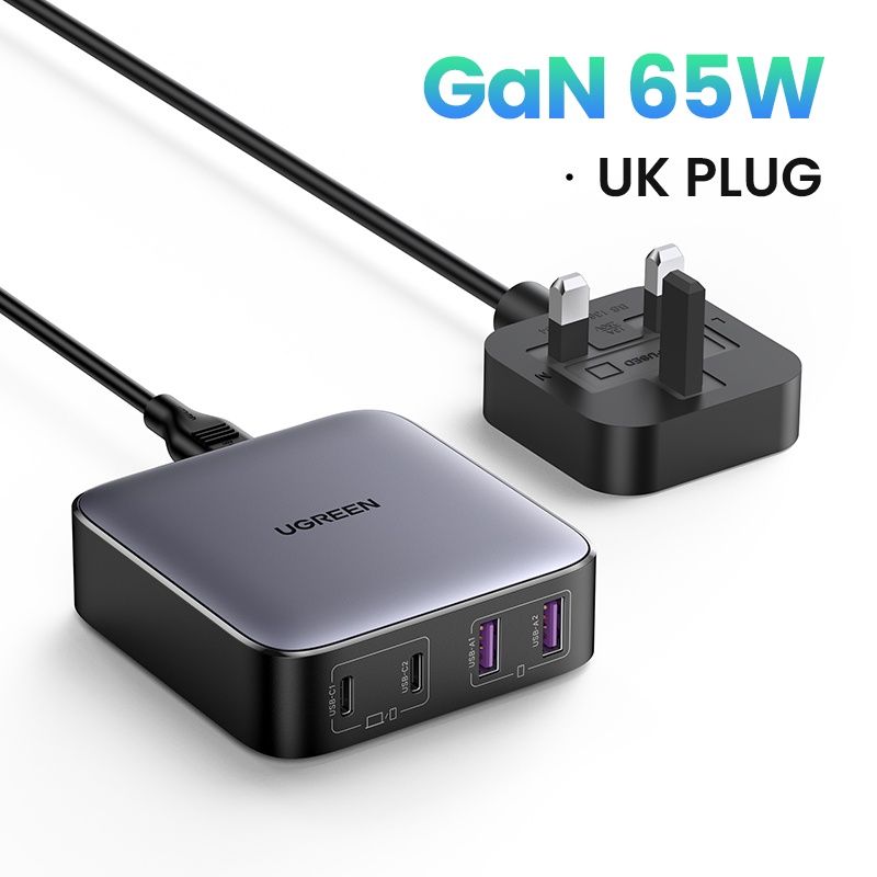 Pengecas meja Ugreen 100W ini gabung teknologi GaN II dan SiC untuk ...