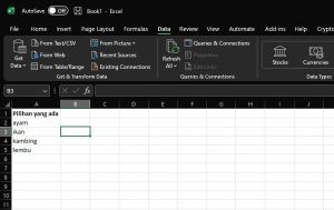 Cara wujudkan menu drop-down di Microsoft Excel - SoyaCincau.com