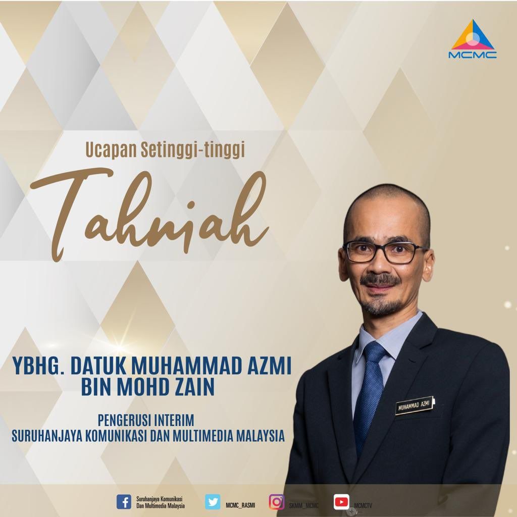 Muhammad Azmi dilantik pengerusi sementara kedua SKMM dalam tempoh kurang setahun - SoyaCincau.com