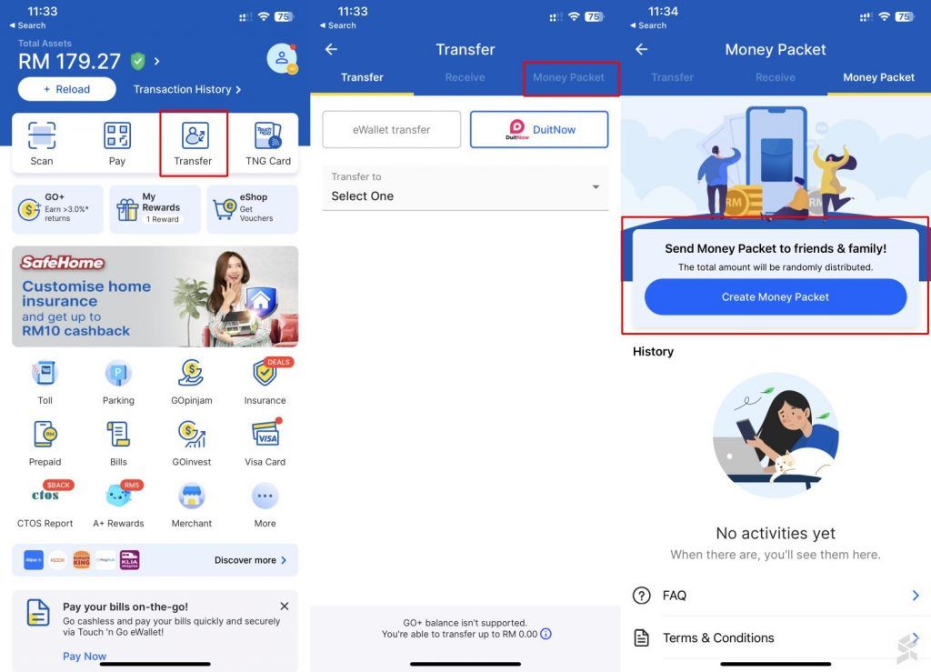 TNG eWallet ada cara paling “cool” hantar angpau - SoyaCincau.com