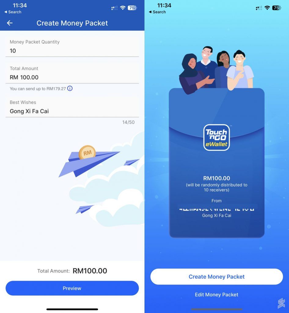 TNG eWallet ada cara paling “cool” hantar angpau - SoyaCincau.com