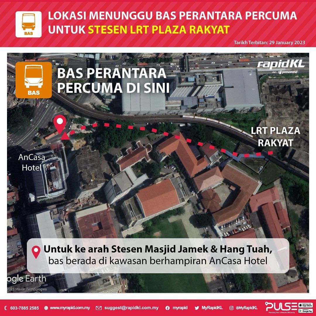 Landasan bengkok, waktu operasi LRT Ampang / Sri Petaling & Monorel diubah, ini info terbaharu ...
