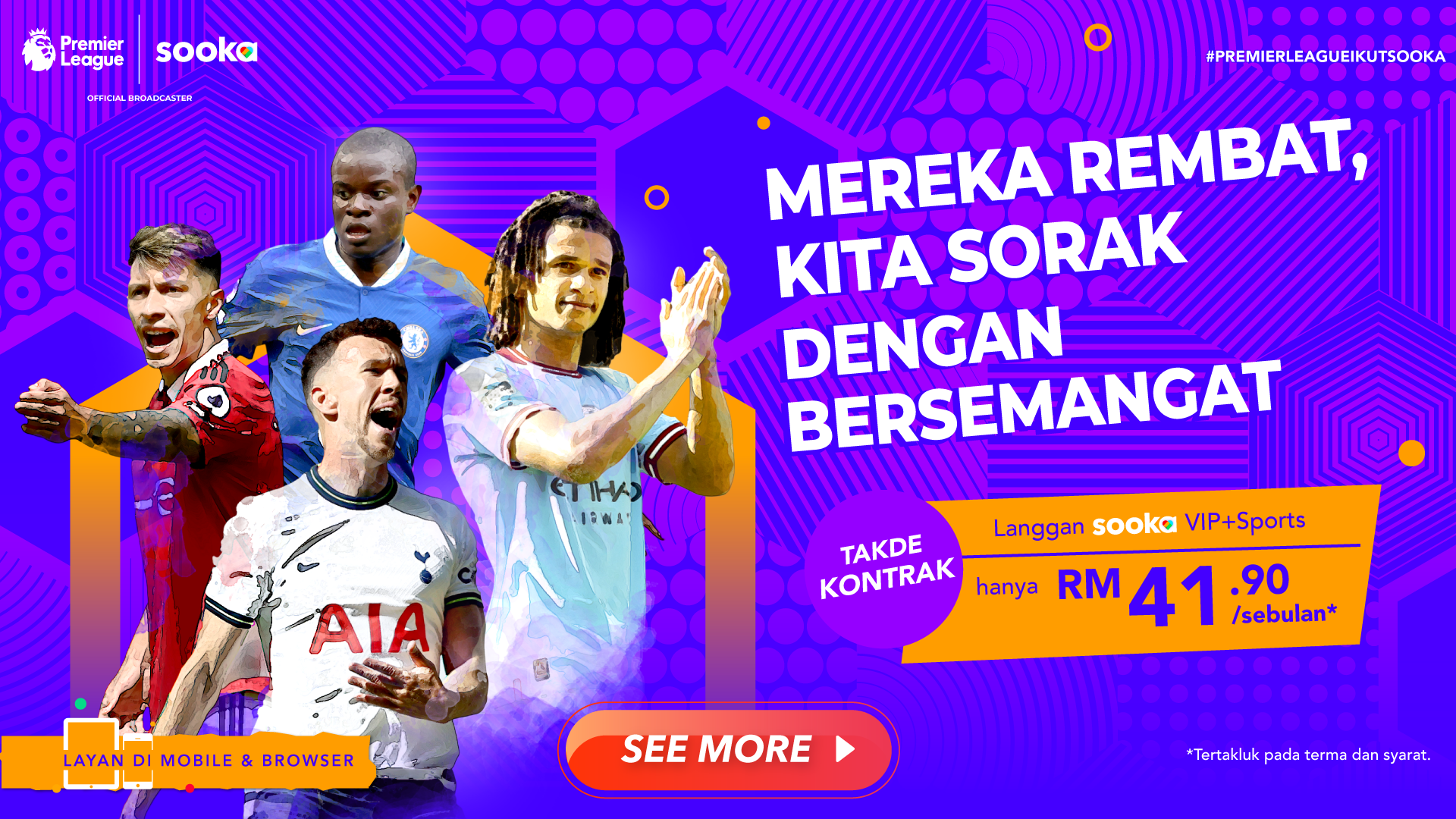 Tonton Liga Perdana Inggeris di TV lebih murah & tanpa kontrak dengan ...