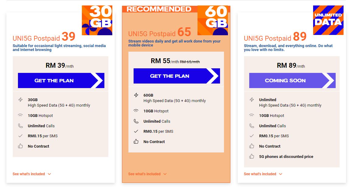 5 Terbaik: Pascabayar yang boleh anda pertimbangkan dengan bajet RM100 - SoyaCincau.com