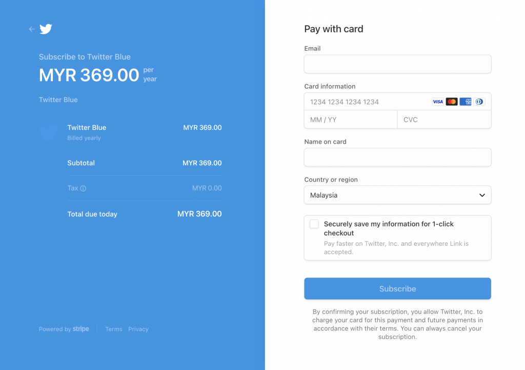 Twitter Blue kini di Malaysia, harga langganan serendah RM35 sebulan ...