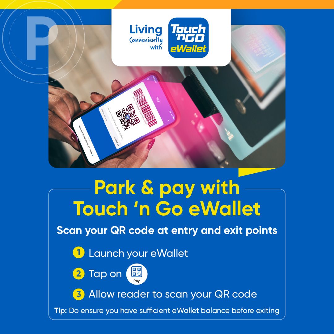 TNG eWallet perkenal cara baharu untuk bayar parking, imbas kod QR dan selesai - SoyaCincau.com