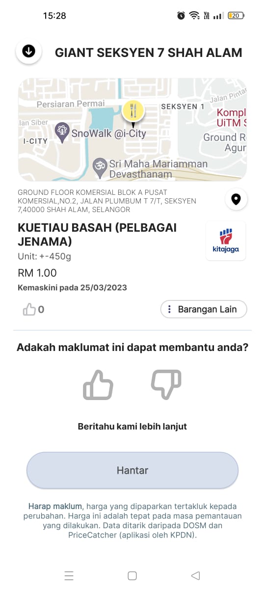 Nak beli barang runcit dengan harga terendah? Guna APP KitaJaga untuk ...
