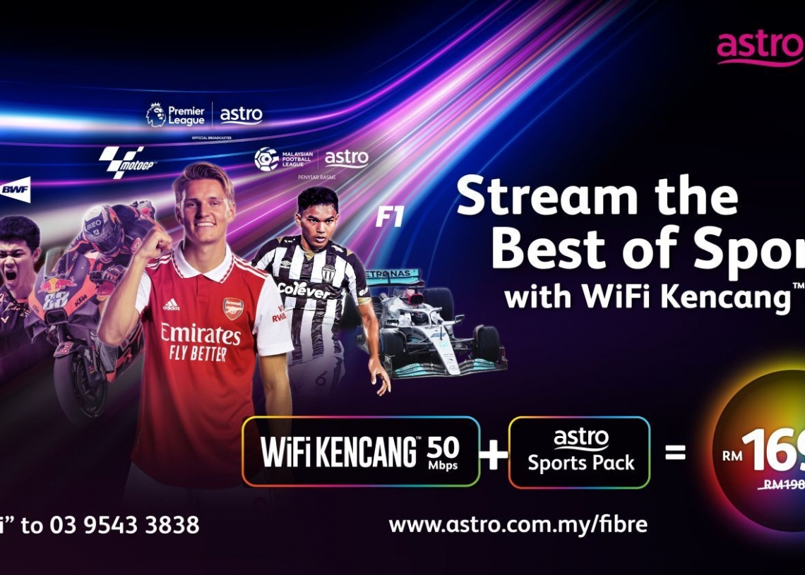 Astro tawar kombo pek sukan dan jalur lebar 50Mbps pada RM169.99 sahaja - SoyaCincau.com