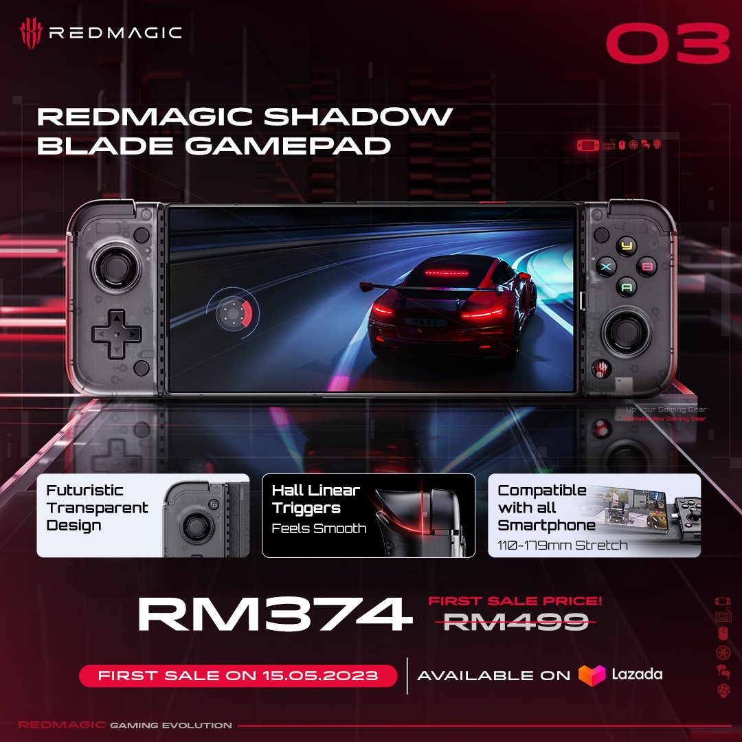 RedMagic lancar enam produk gaming baru untuk komputer & peranti mudah ...