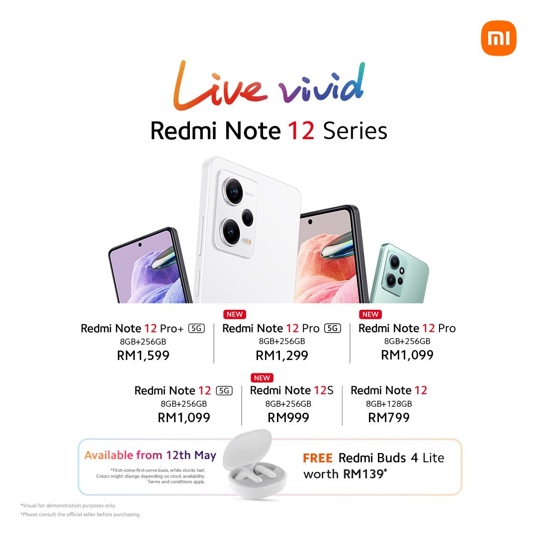 Redmi Note 12 Pro 5G: Dimensity 1080 dengan skrin 120Hz pada harga RM1 ...