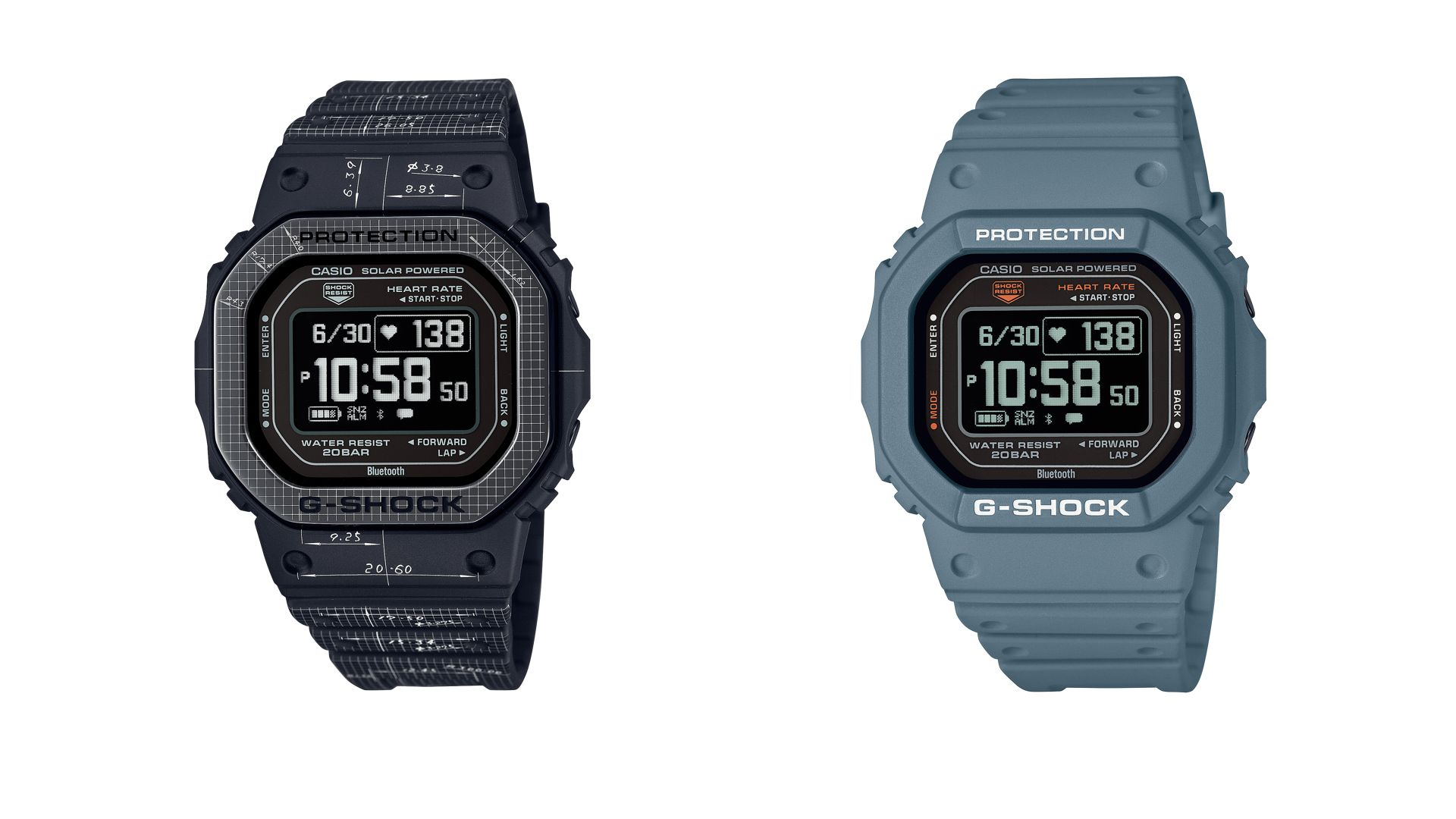 Casio G-Shock siri 5600 dengan panel solar dan hayat bateri 11 bulan ...