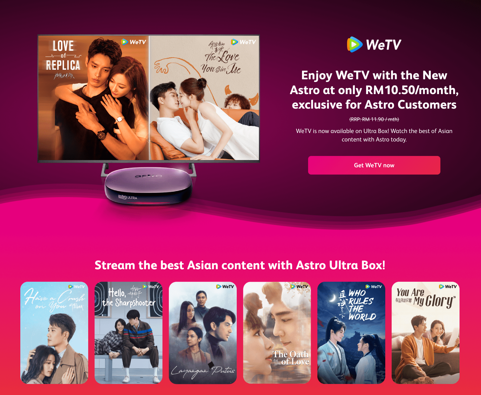 Astro tambah WeTV di Ultra Box, tawar harga langganan yang lebih murah - SoyaCincau.com