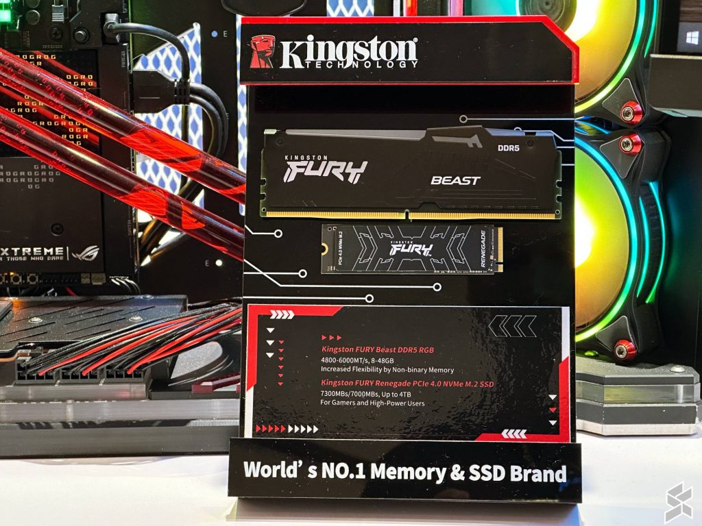 Kingston umum pemacu kilat XS1000 SSD dan RAM non-binary DDR5 Fury Beast - SoyaCincau.com
