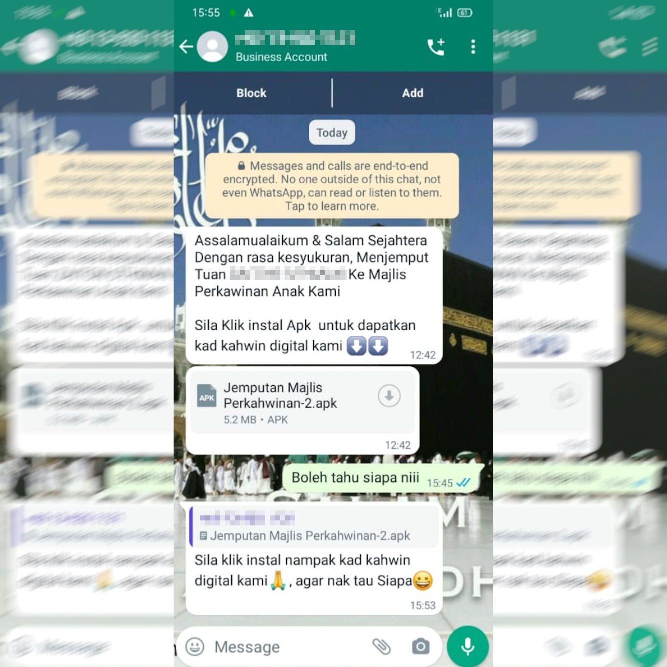 Jaga-jaga terima kad kahwin digital, ada scammer hantar virus