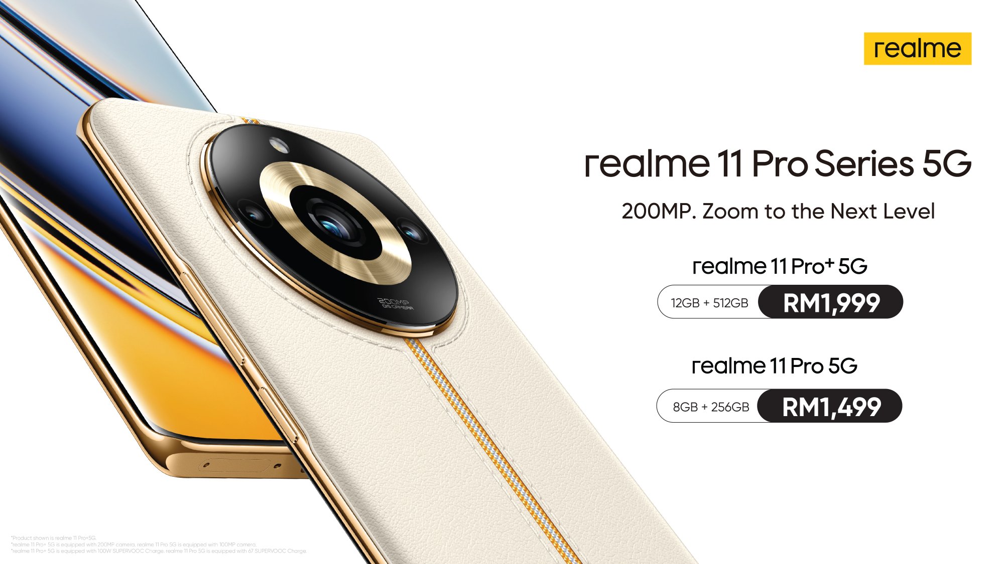 Realme 11 Pro 5G: Prestasi tinggi Dimensity 7050 dengan kamera 100MP ProLight - SoyaCincau.com