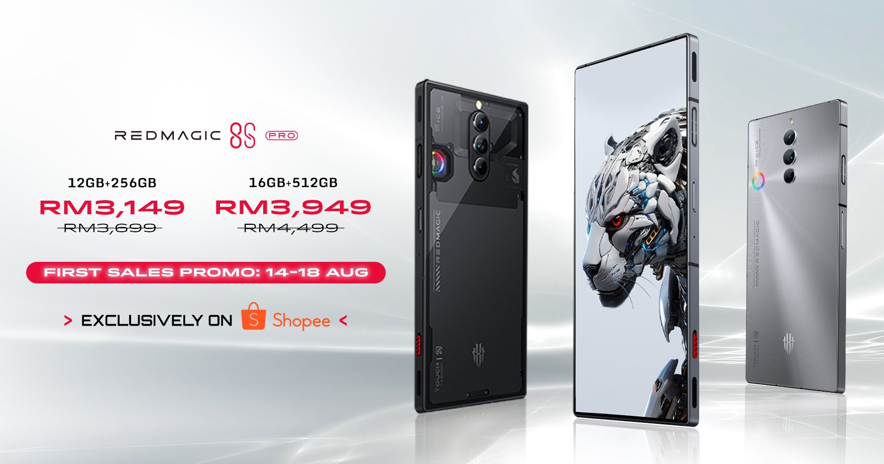[PROMO] Diskaun lebih RM500 untuk pembeli terawal RedMagic 8S Pro - SoyaCincau.com