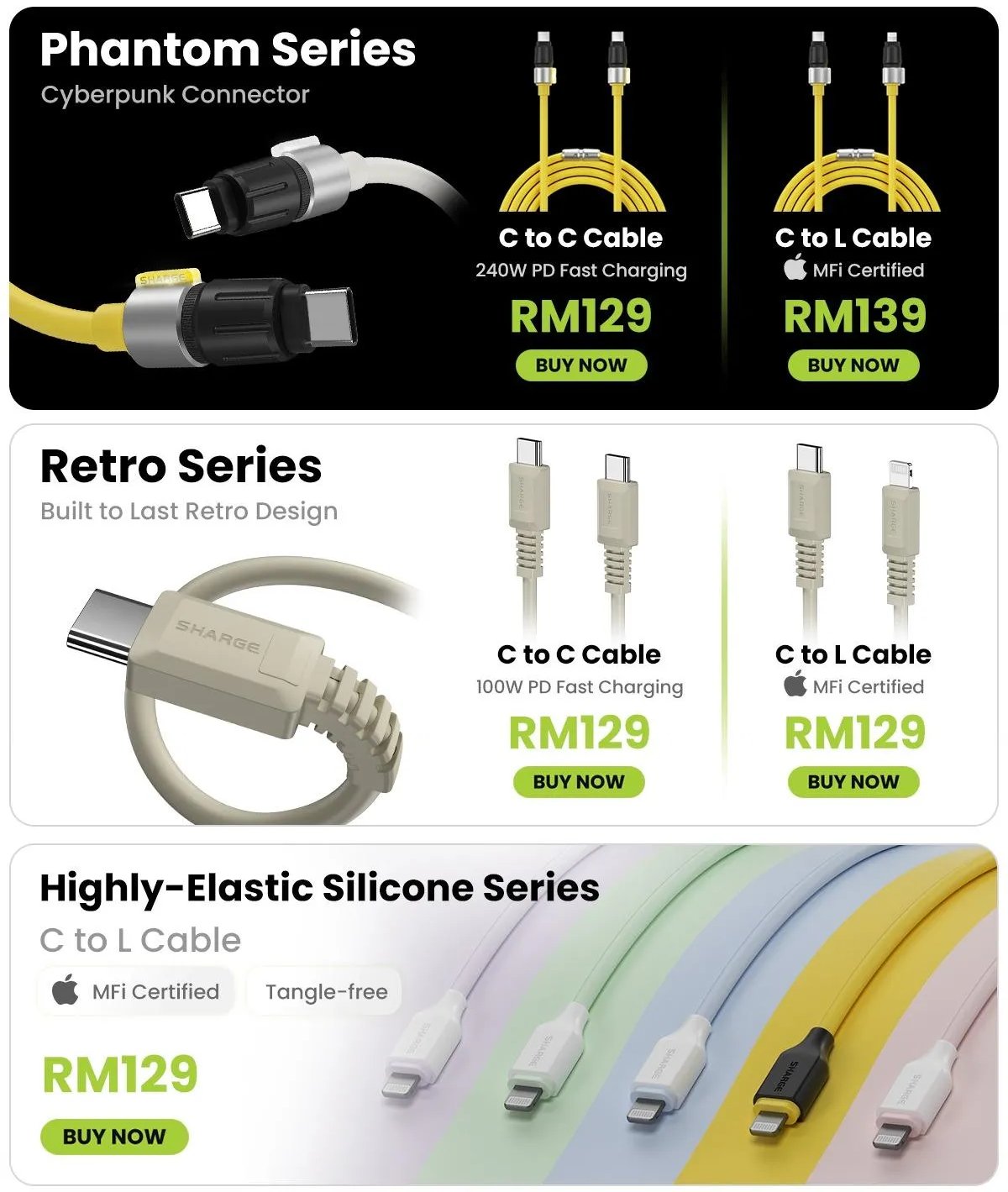 Sharge, pengecas & powerbank paling canggih dan bergaya sudah tiba di ...