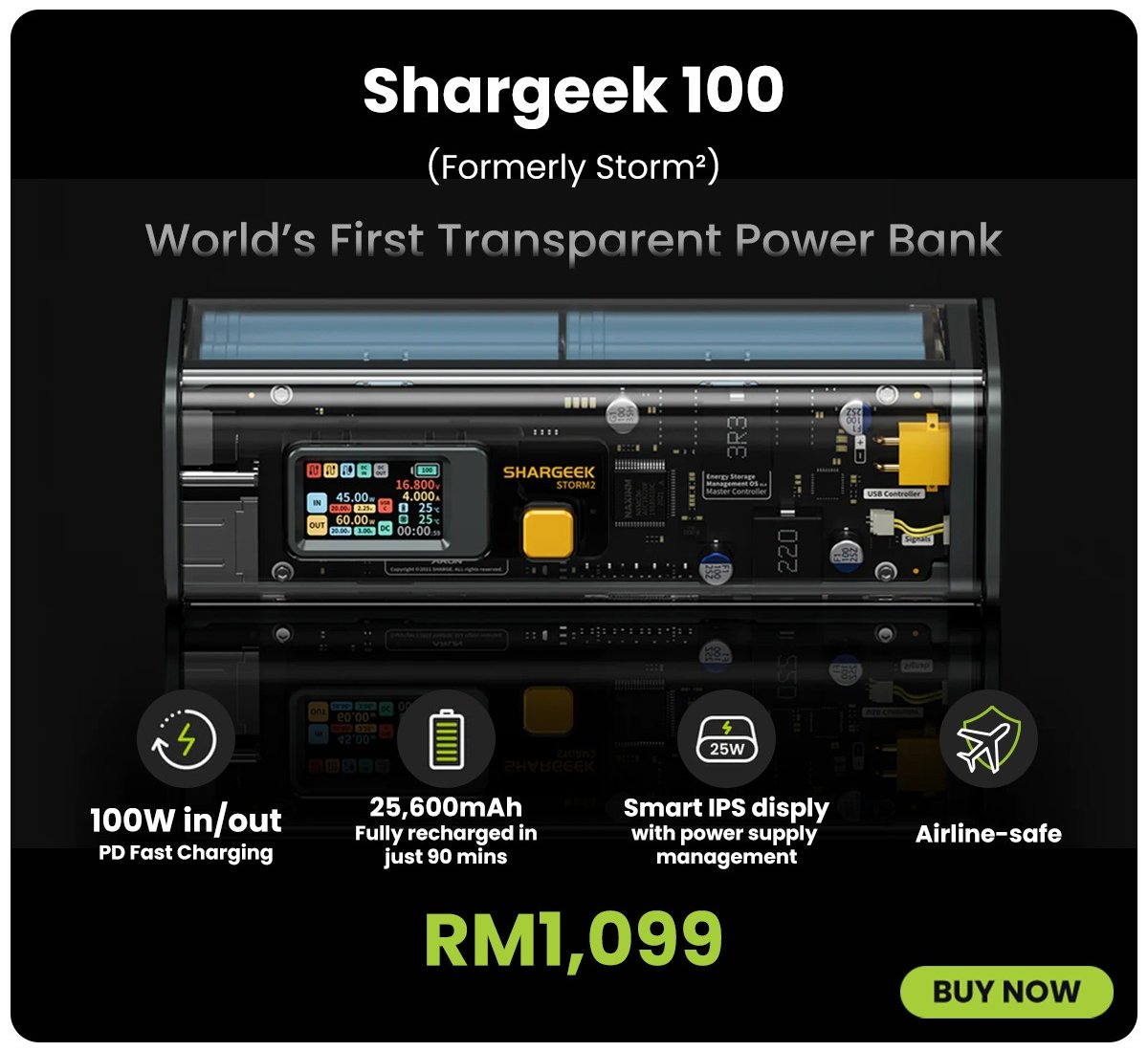 Sharge, pengecas & powerbank paling canggih dan bergaya sudah tiba di ...