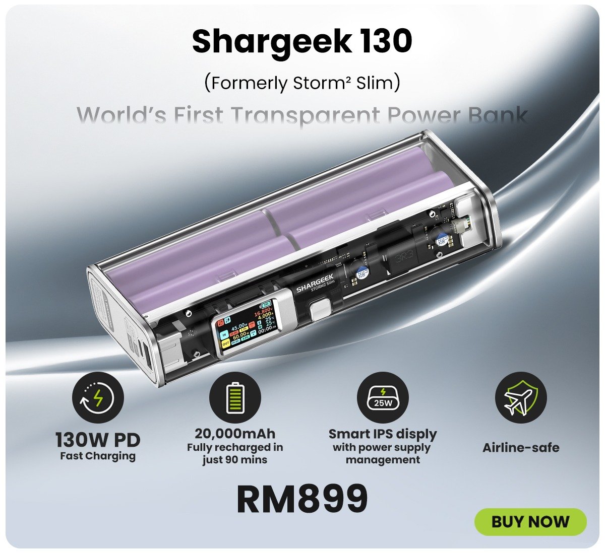 Sharge, pengecas & powerbank paling canggih dan bergaya sudah tiba di ...