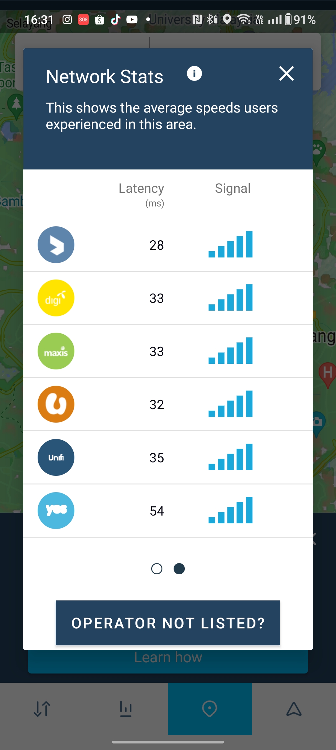 Nak tau telco apa terbaik di tempat anda? Boleh semak coverage telco ...