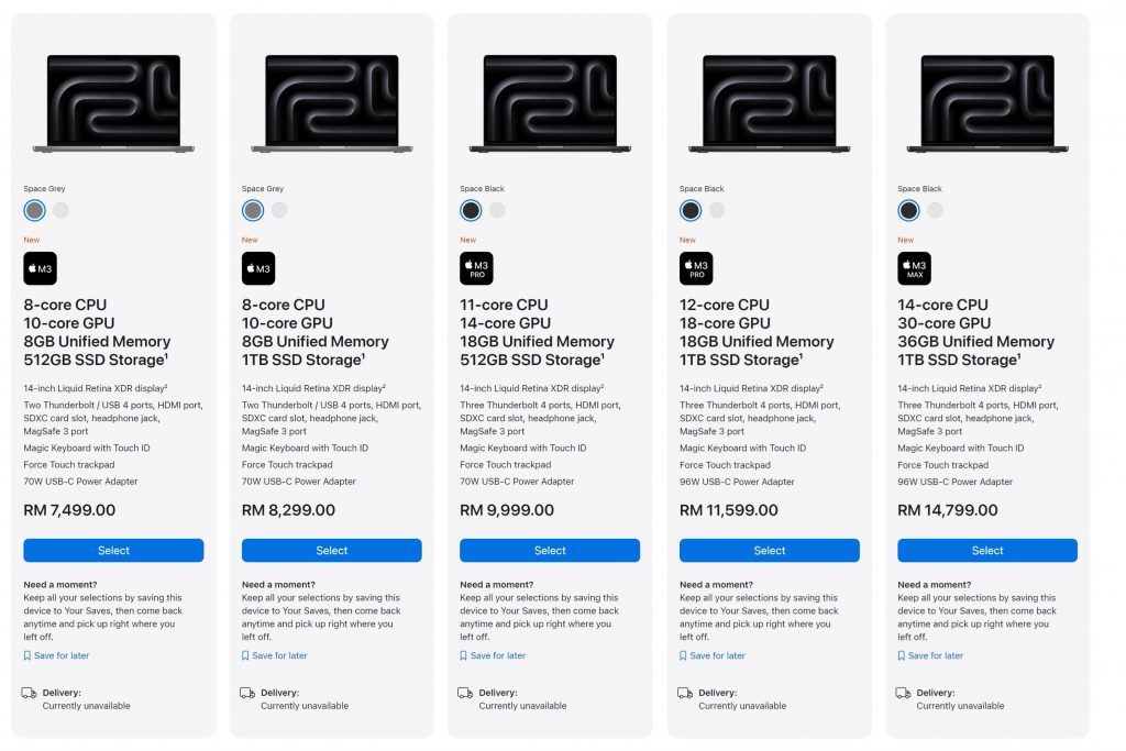 Macbook Pro 14 & 16 M3 Malaysia: Harga rasmi lebih murah berbanding ...