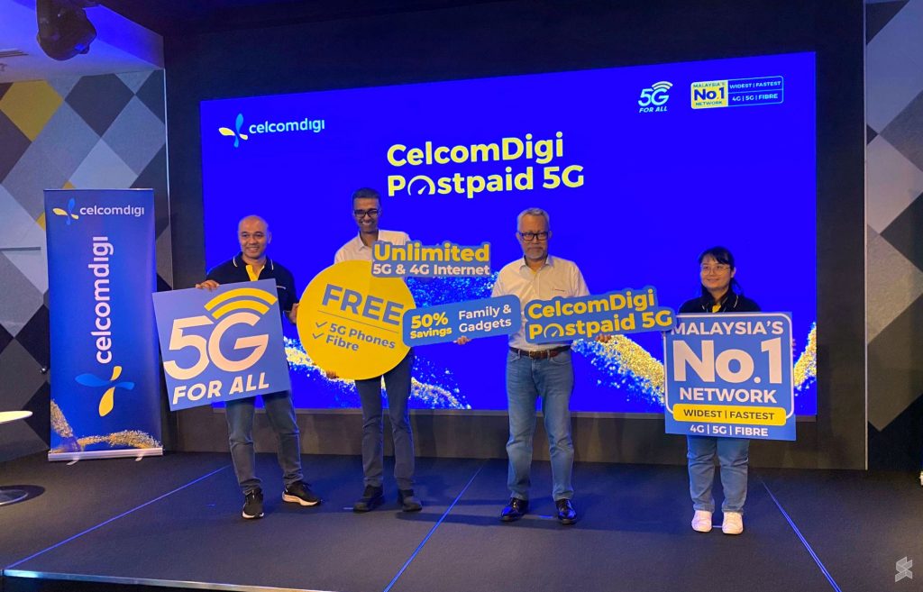 Prabayar dan pascabayar CelcomDigi tidak dikenakan caj akses 5G - SoyaCincau.com
